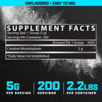 200 servings of creatine for endurance