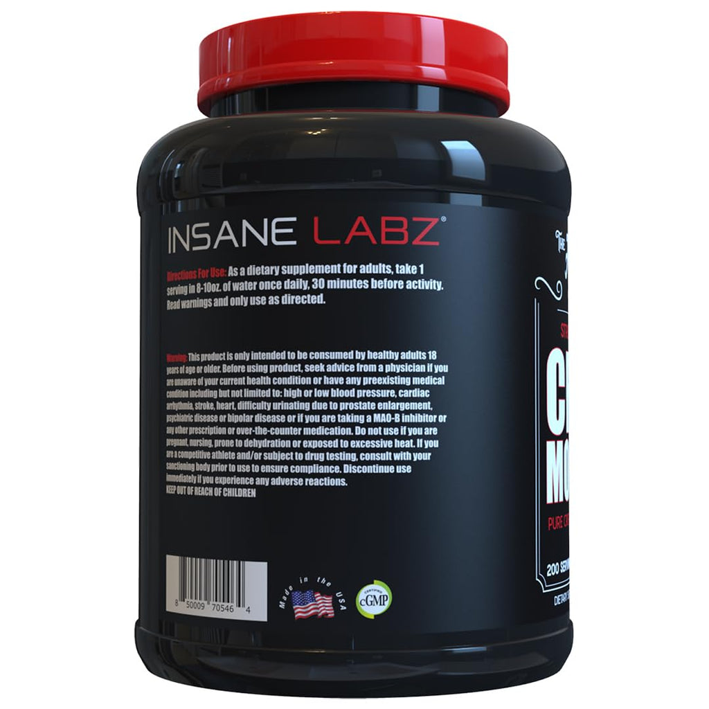 200 servings of creatine supplement