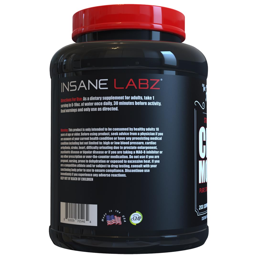 200 servings of creatine supplement