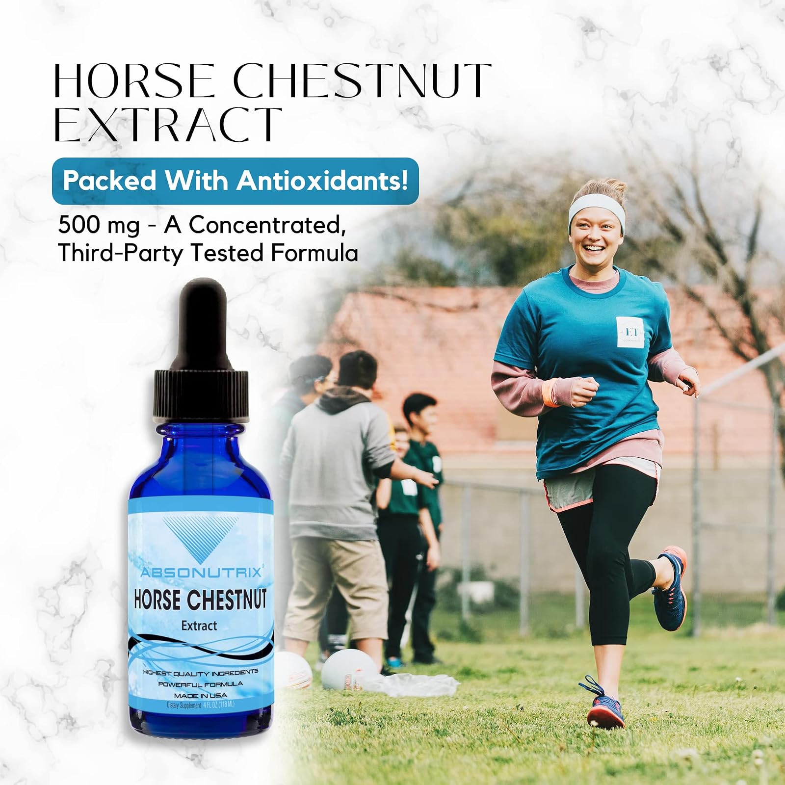 200 servings of Horse Chestnut extract