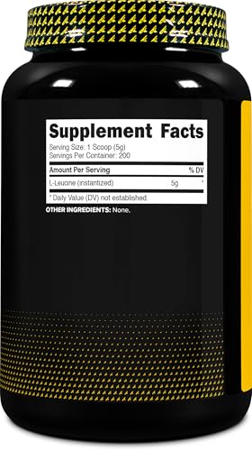 200 servings of L-Leucine powder