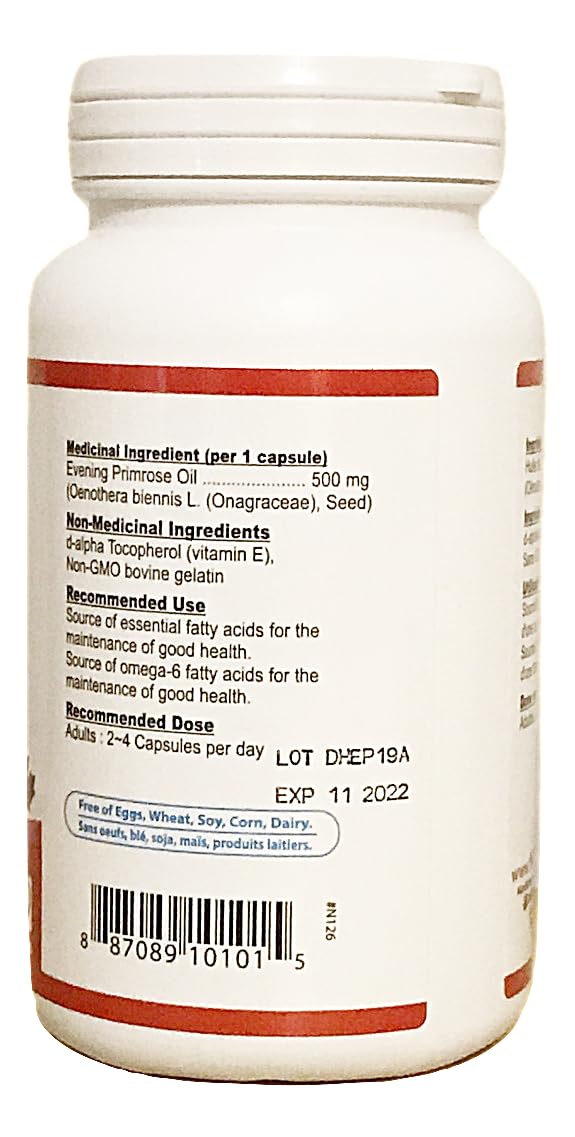 200 softgels evening primrose oil