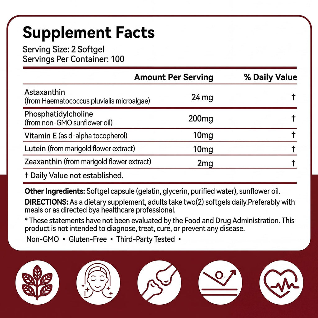 200 softgels for daily antioxidant intake