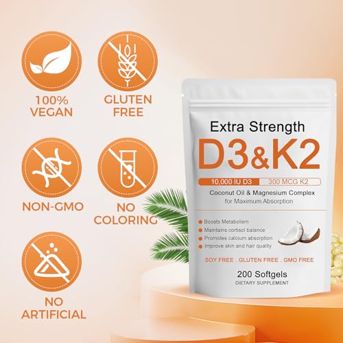 200 softgels for long-lasting supply