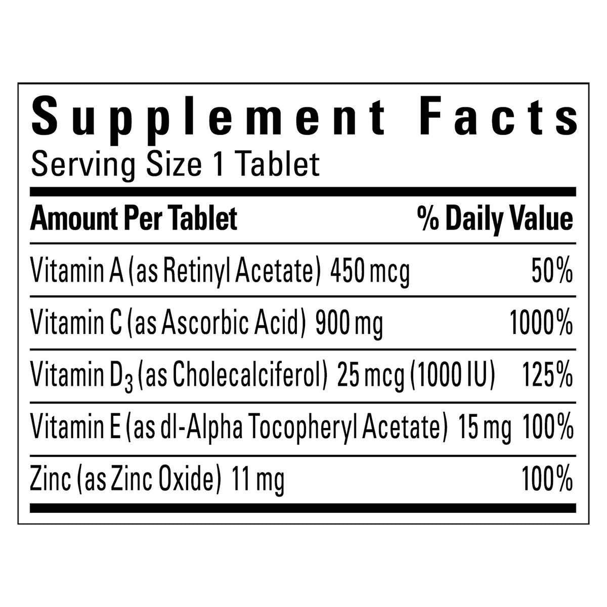 200 tablets for daily immune boost