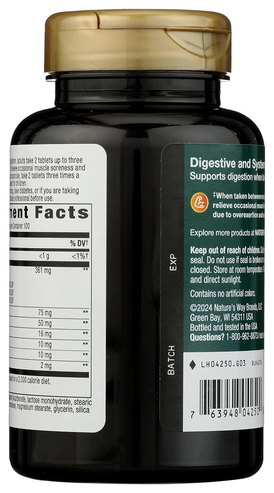 200 tablets for digestive health
