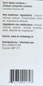 200 tablets of Calcarea Fluorica
