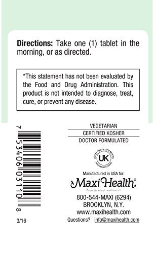 200 tablets of Maxi Health B6