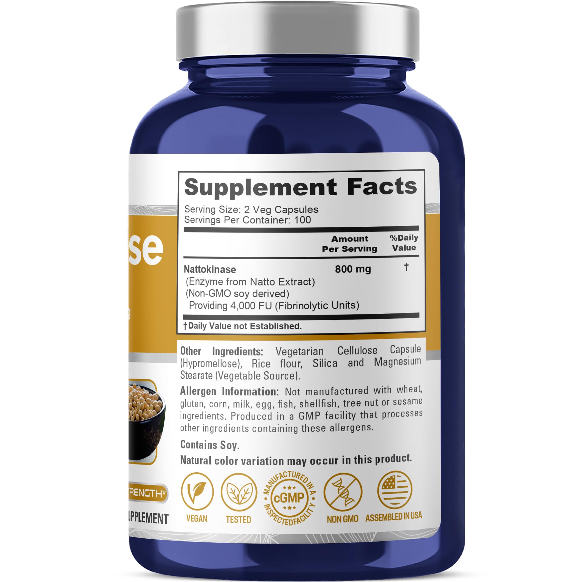 200 veg capsules for daily use