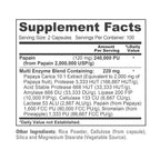 200 veg capsules for digestion relief