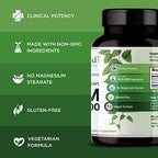 200 vegetable capsules for convenience