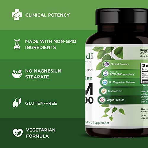 200 vegetable capsules for convenience
