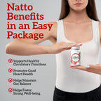 2000 FU nattokinase enzyme capsules
