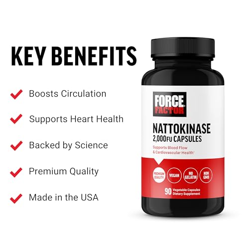 2000 FU Nattokinase for cardiovascular health