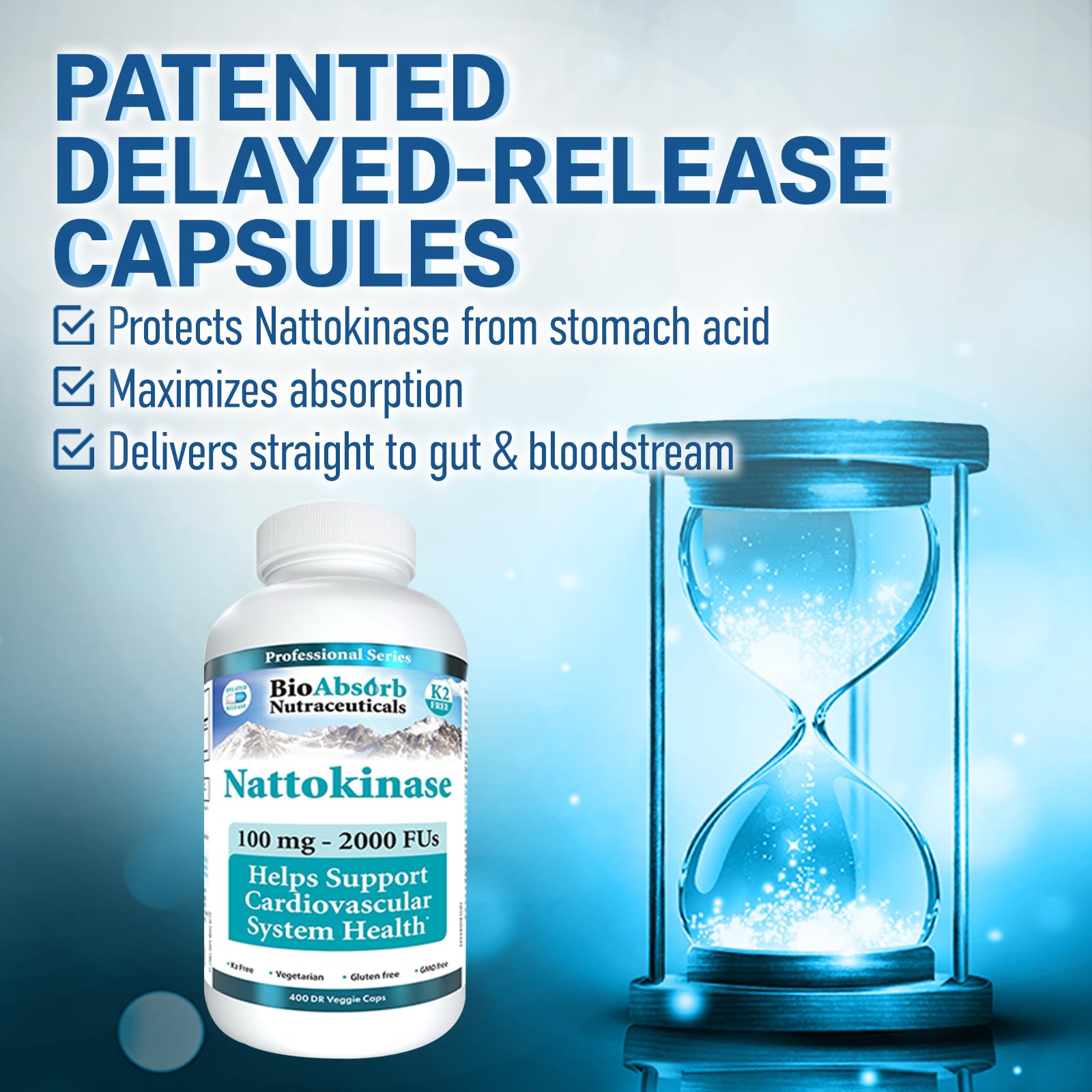 2000 FU Nattokinase for digestion