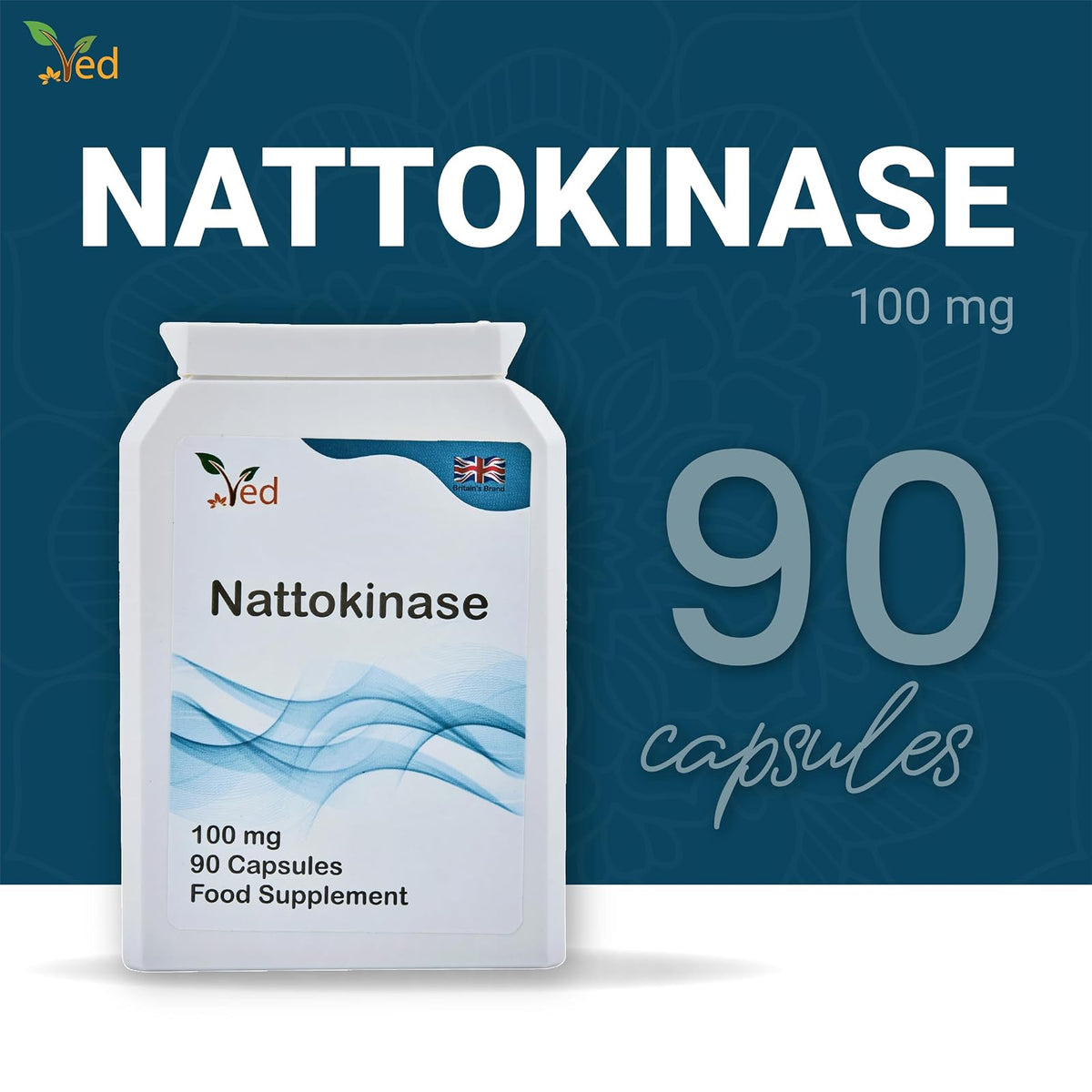 2000 FU Nattokinase vegan enzymes