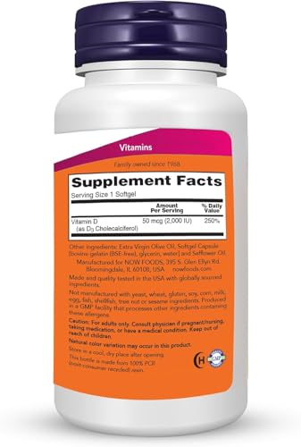 2000 IU Vitamin D-3 benefits