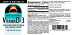2000 IU Vitamin D-3 liquid