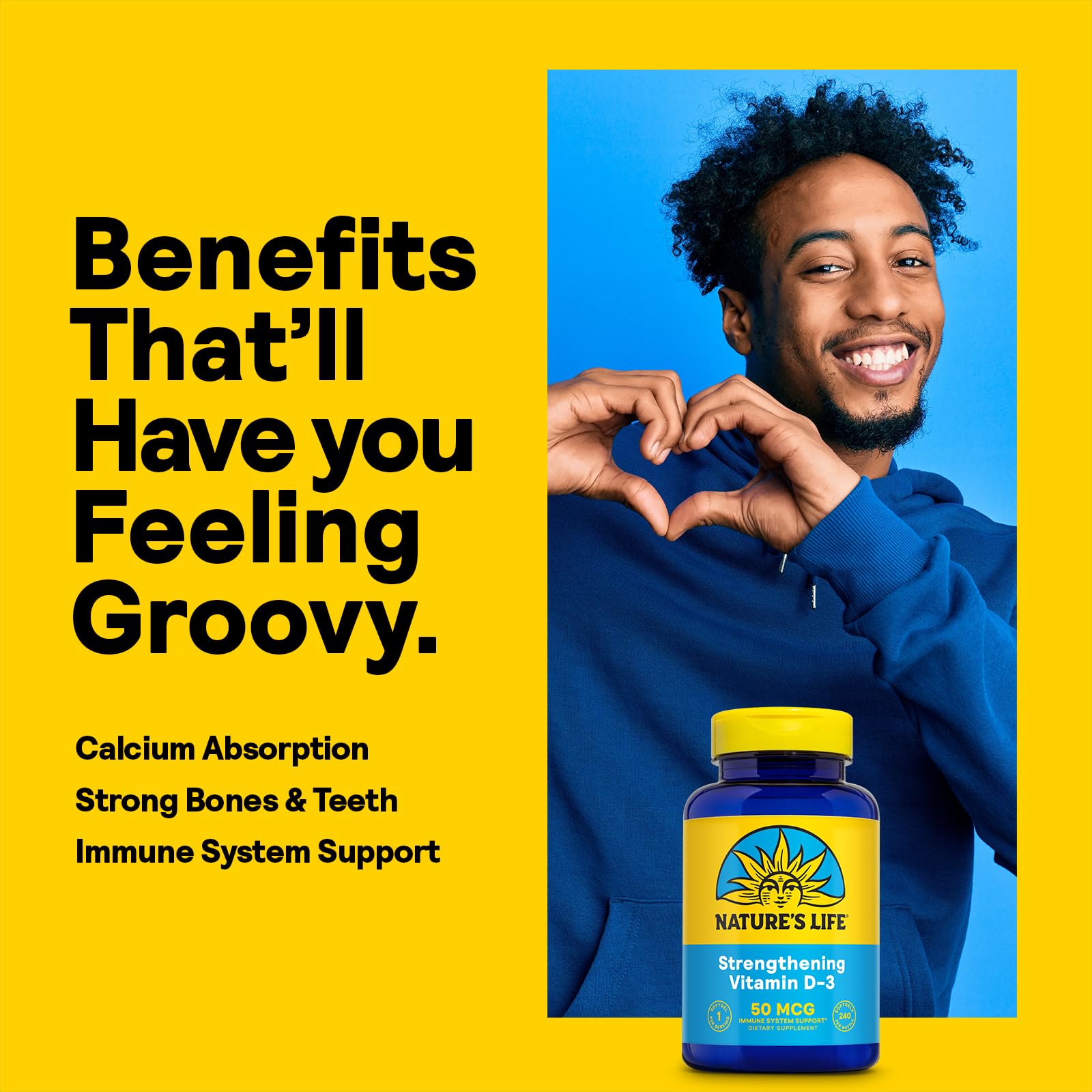 2000 IU Vitamin D for bone health
