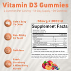 2000 IU Vitamin D for immune support