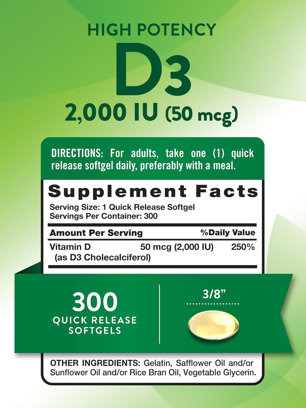 2000 IU vitamin D for immunity