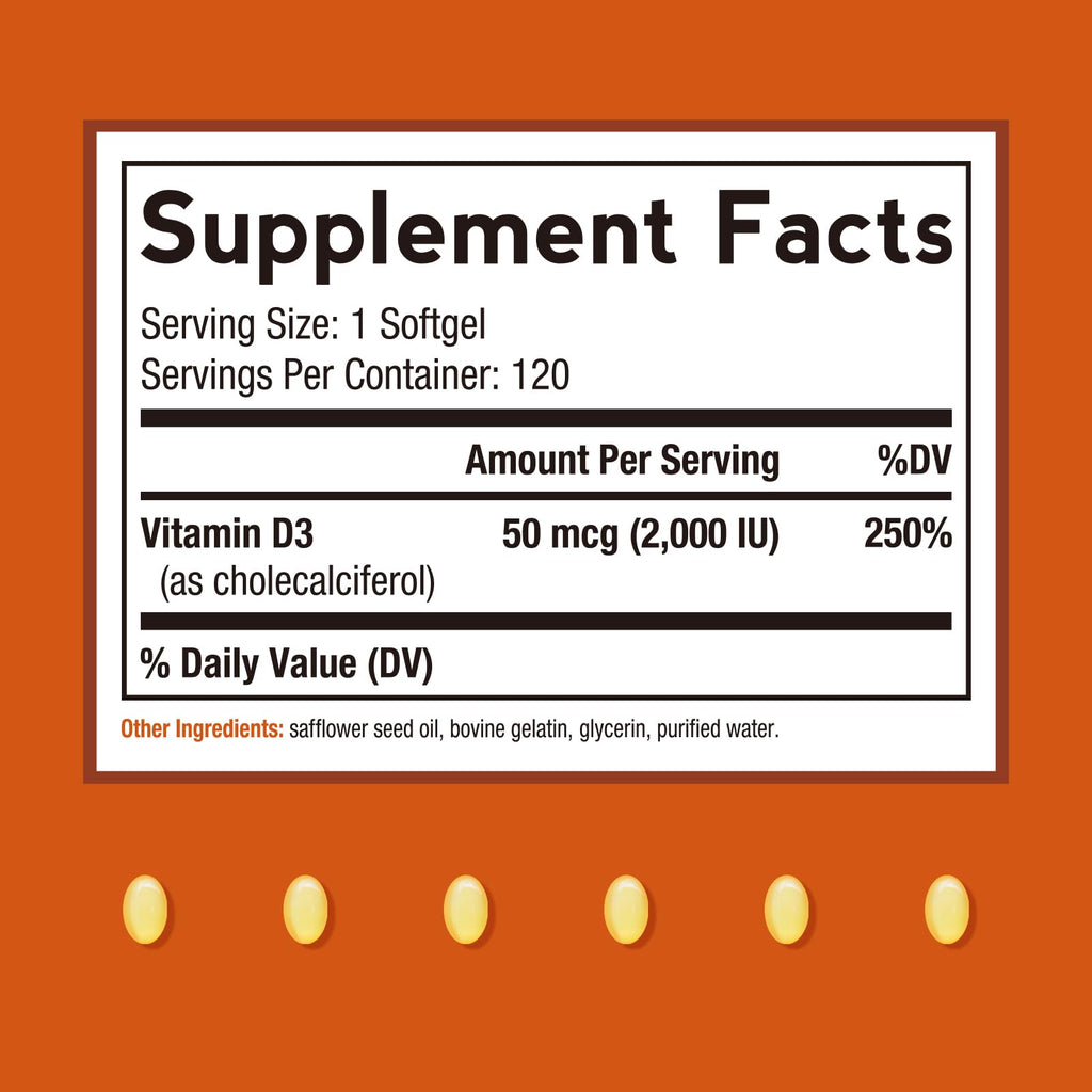 2000 IU Vitamin D for immunity
