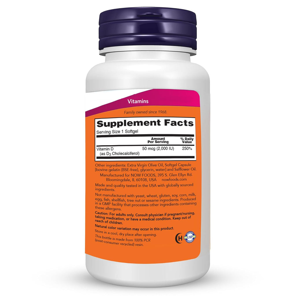 2000 IU Vitamin D for immunity