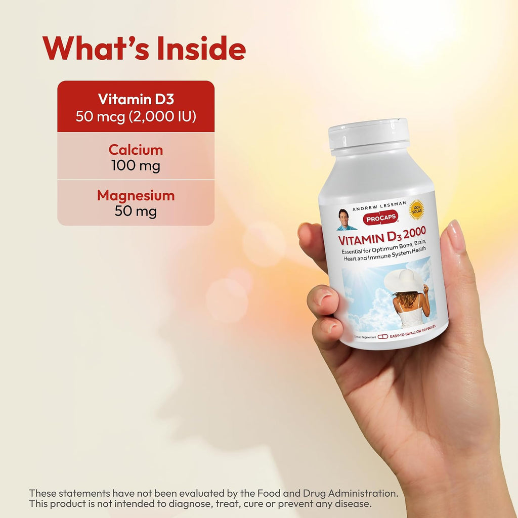 2000 IU Vitamin D for immunity