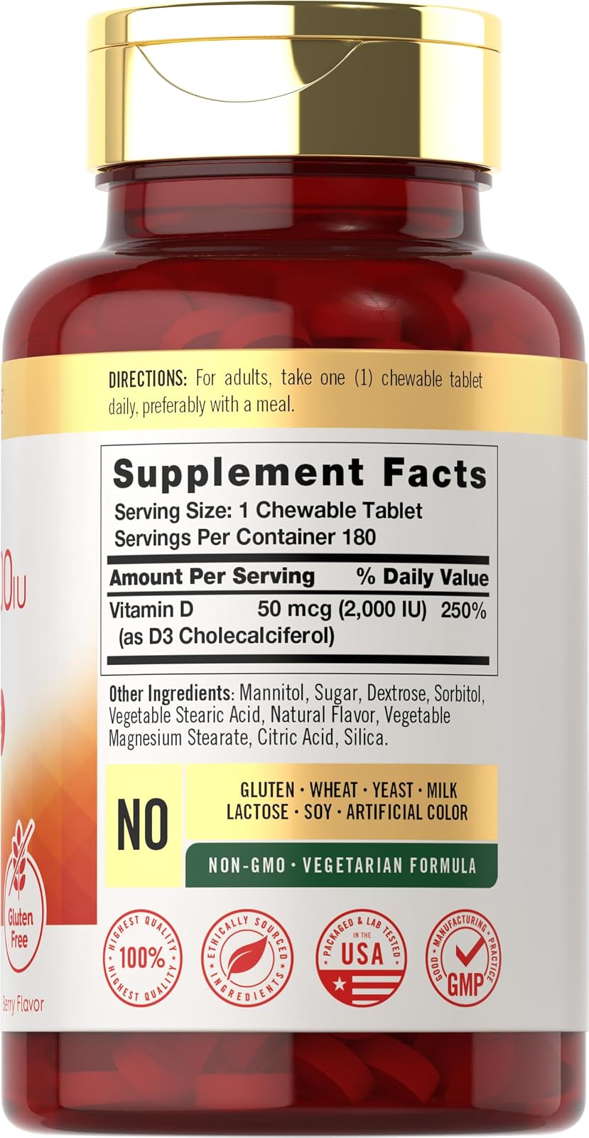 2000 IU Vitamin D for immunity