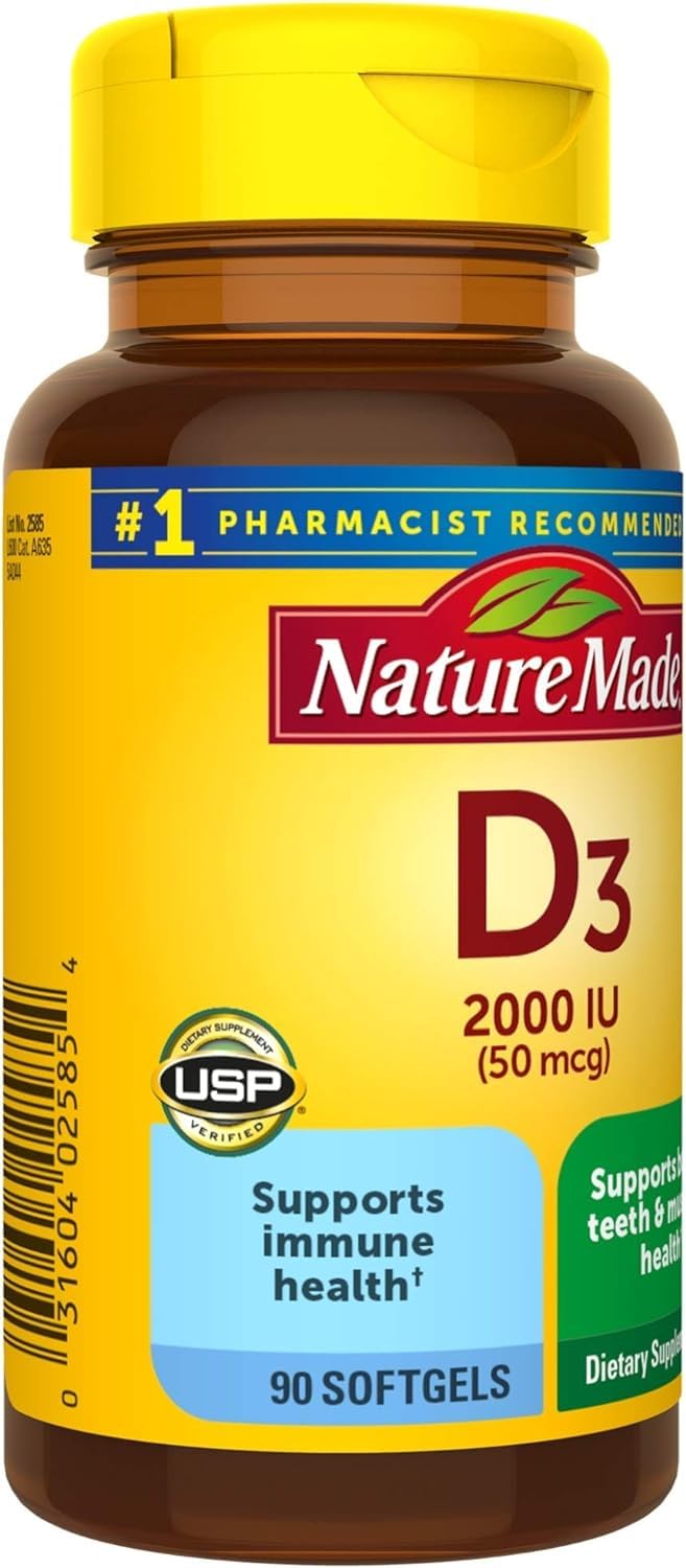 2000 IU Vitamin D3 dosage
