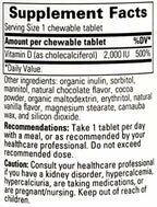 2000 IU vitamin D3 for energy