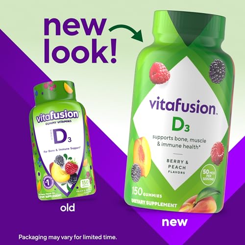 2000 IU Vitamin D3 for strong bones