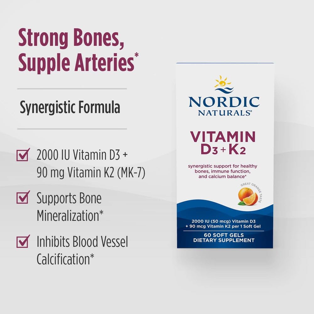 2000 IU vitamin D3 K2 dosage