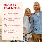 2000 IU Vitamin D3 K2 supplement