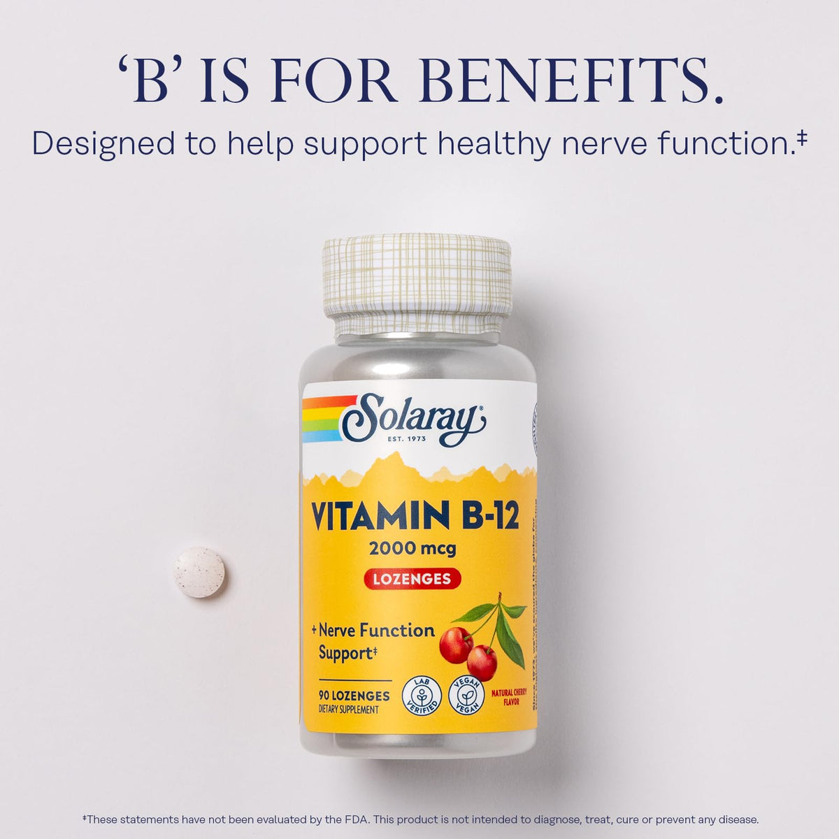 2000 mcg vitamin B12 for energy
