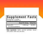 2000 mcg vitamin B12 supplement