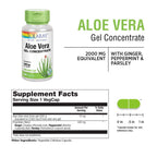 2000 mg Aloe Vera capsules