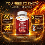 2000 mg apple pectin for daily fiber