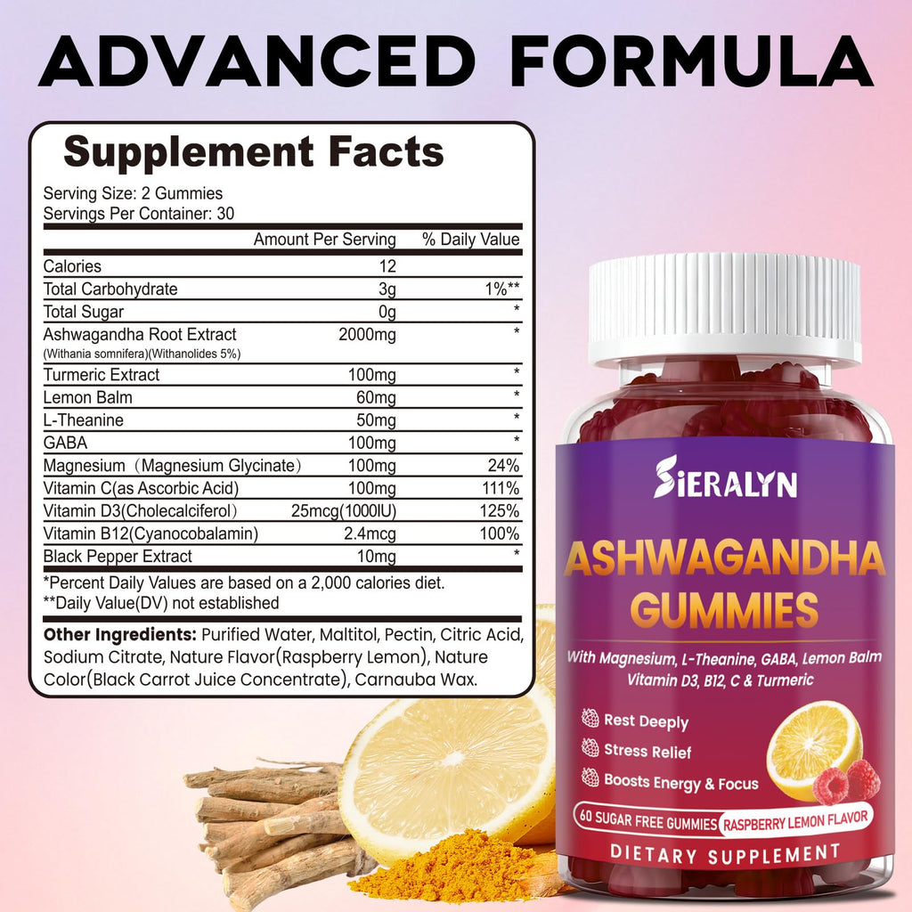 2000 mg ashwagandha gummies for wellness