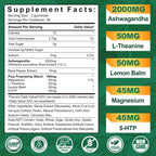 2000 mg Ashwagandha gummy multivitamin