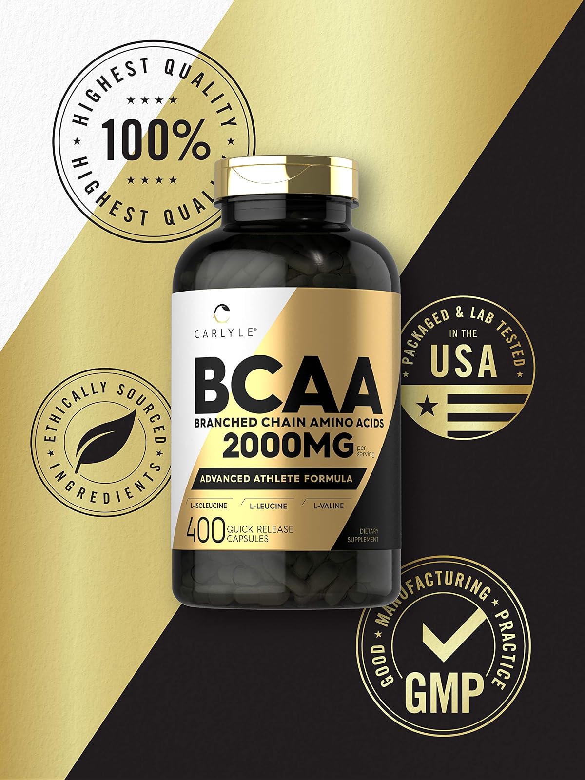 2000 mg BCAA for endurance