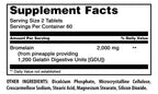 2000 mg Bromelain for digestion