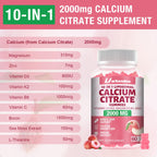 2000 mg calcium gummies for better absorption