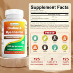 2000 mg Choline Inositol supplement