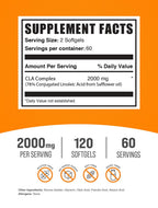 2000 mg CLA supplement for fitness
