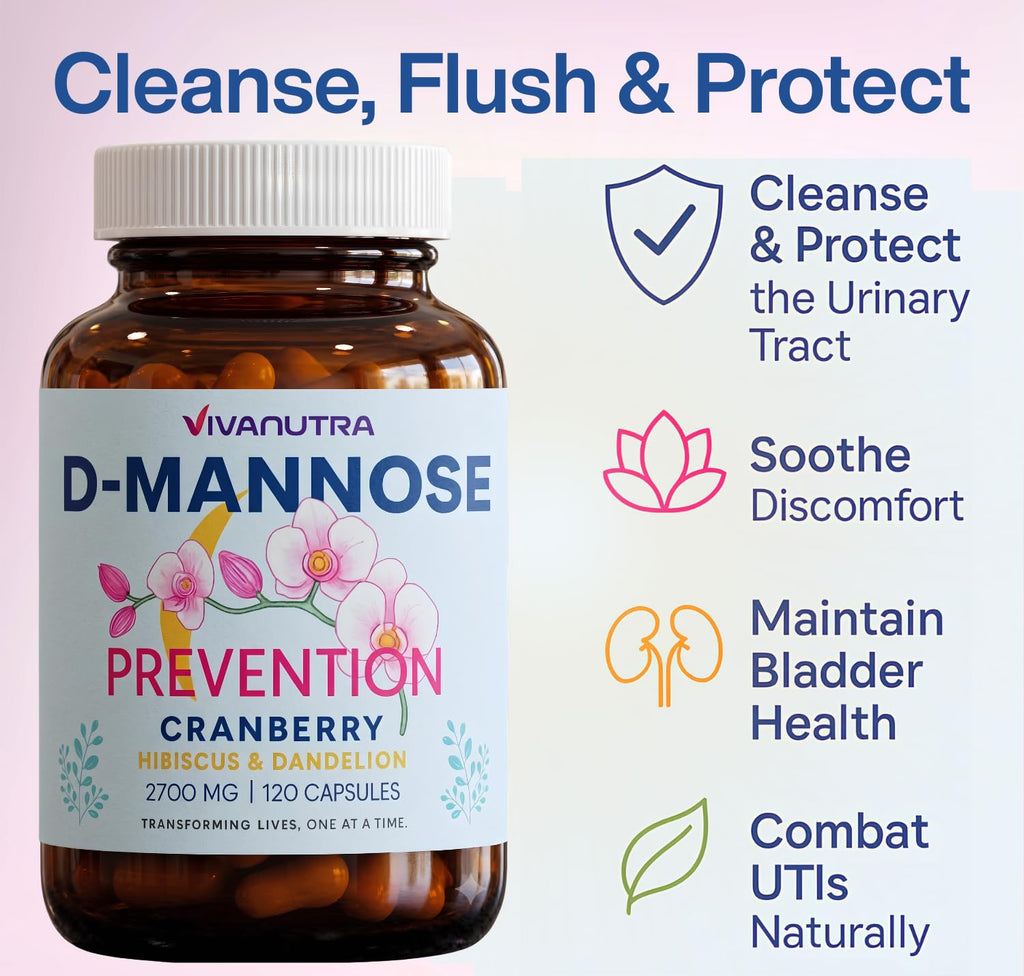 2000 mg D-Mannose for daily wellness