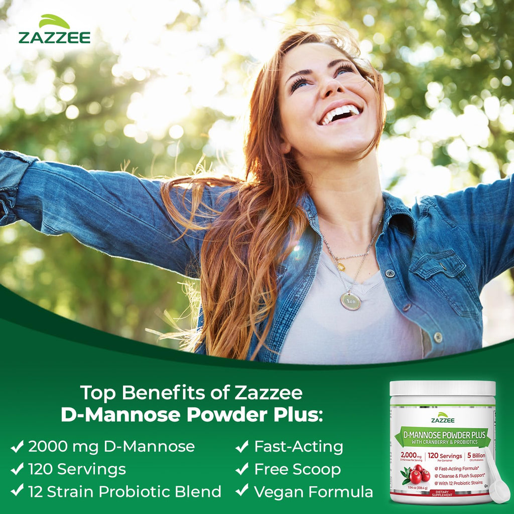 2000 mg D-Mannose Powder supplement