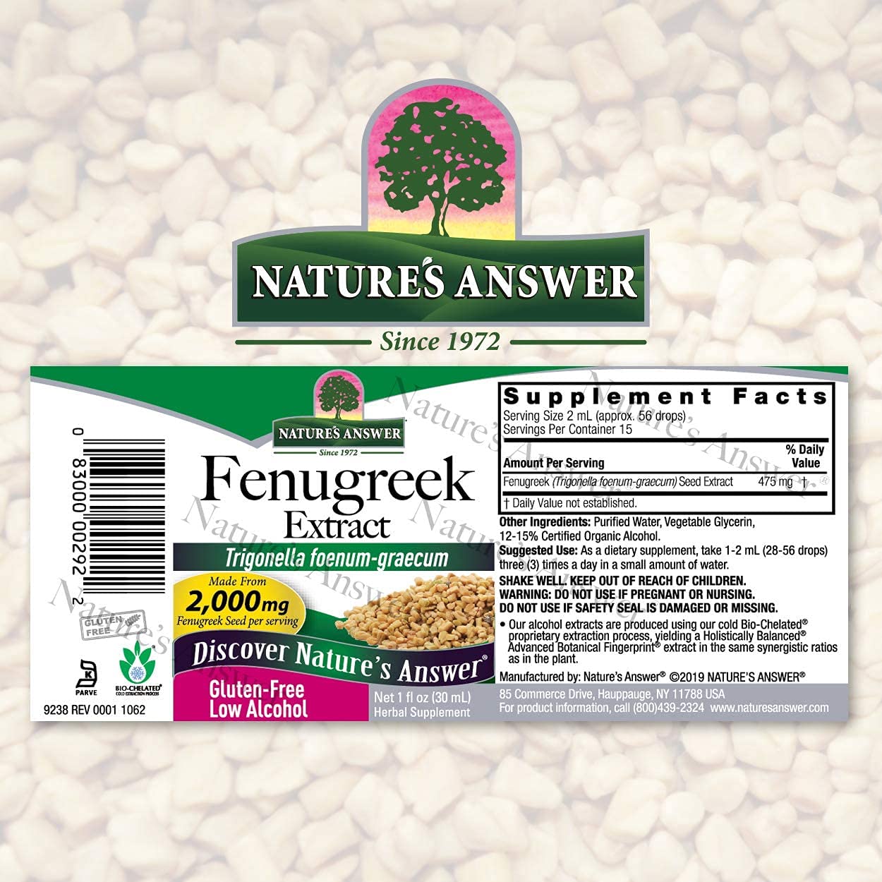 2000 mg fenugreek seed benefits