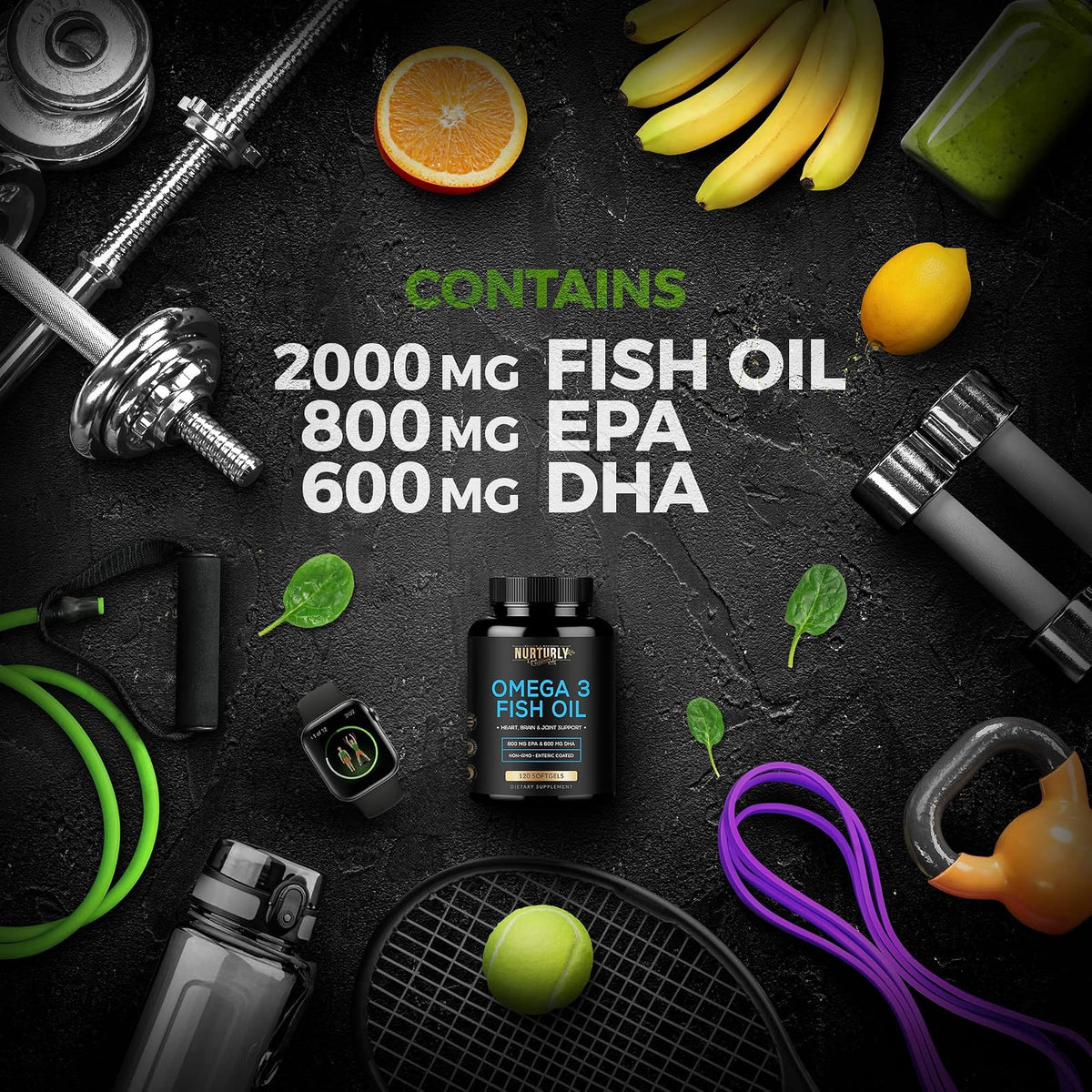 2000 mg fish oil for daily wellness