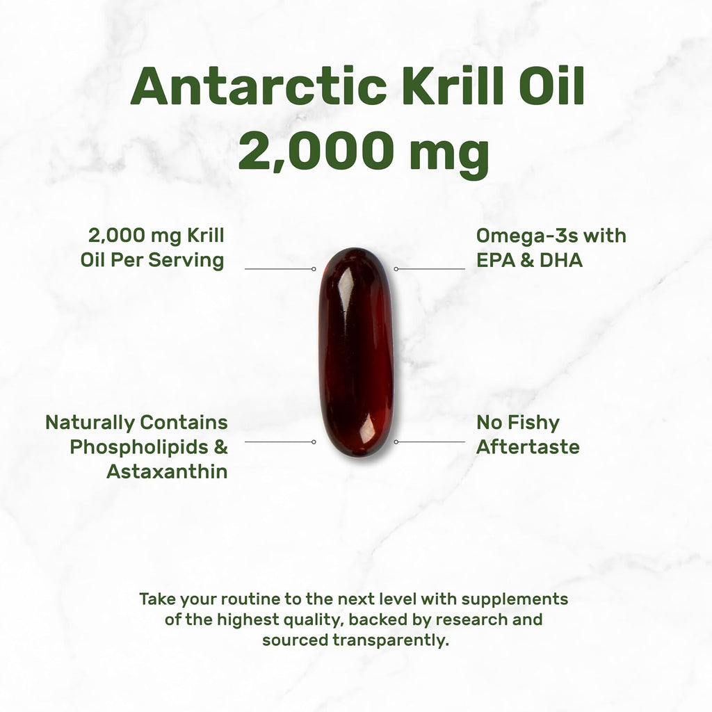 2000 mg krill oil softgels